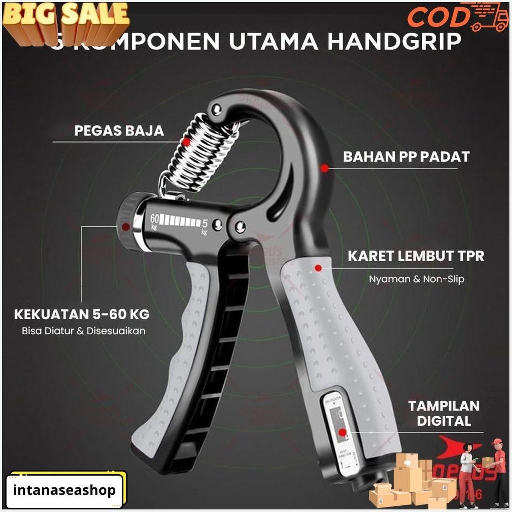 Jual Speeds Handgrip Set 5In1 Multifunction Alat Olahraga Tangan Dan ...