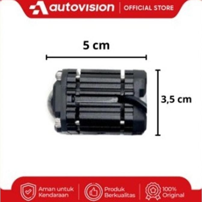 Jual Lampu Sorot Motor/Mobil Mini Biled Autovision Celebes 40Watt Project !! Ready | Shopee ...