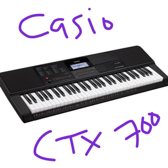 Jual Keyboard Casio Ctx-700 Garansi Resmi | Shopee Indonesia