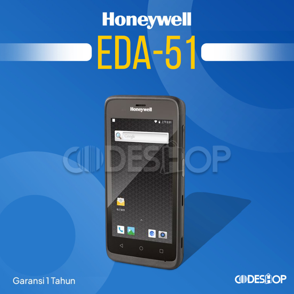 Jual Scanner Mobile Honeywell EDA 51 Android Scan PDT Barcode 2D | Shopee Indonesia