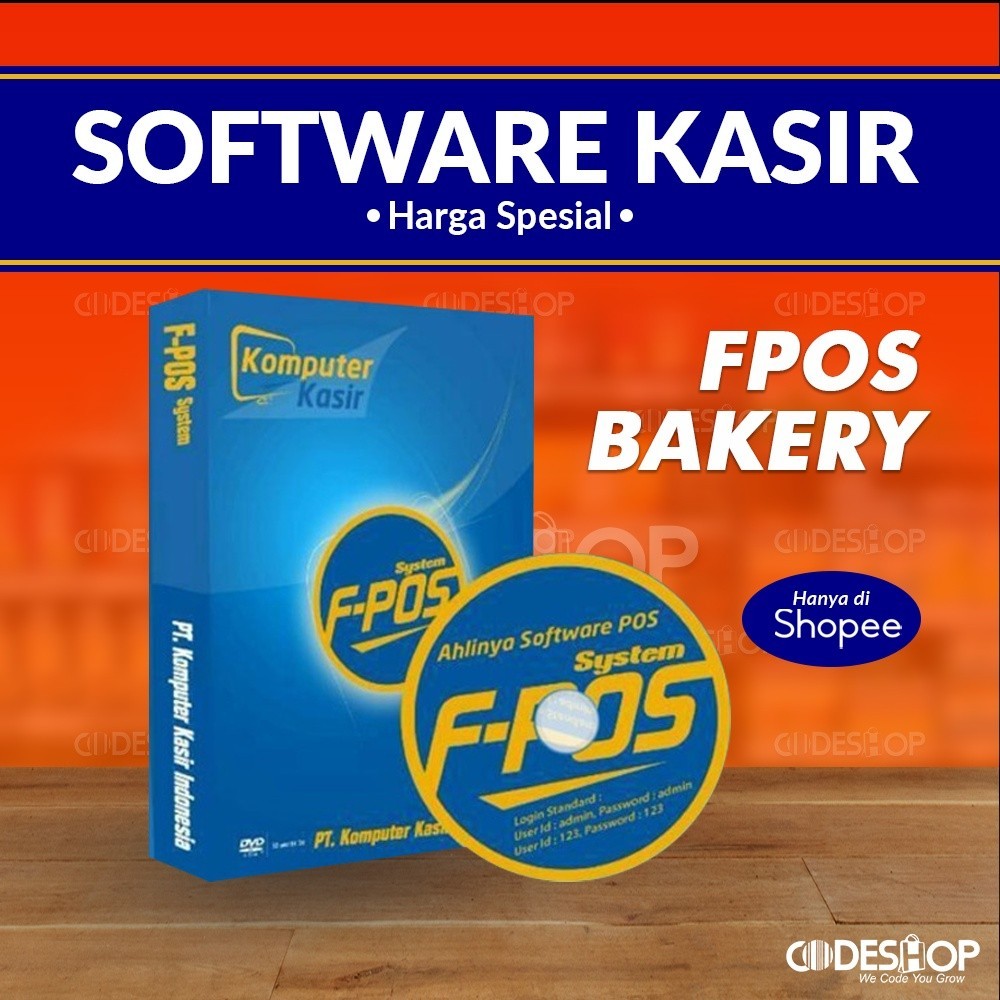 Jual Software Fpos Bakery Program Aplikasi Kasir Bakery Lengkap Original | Shopee Indonesia