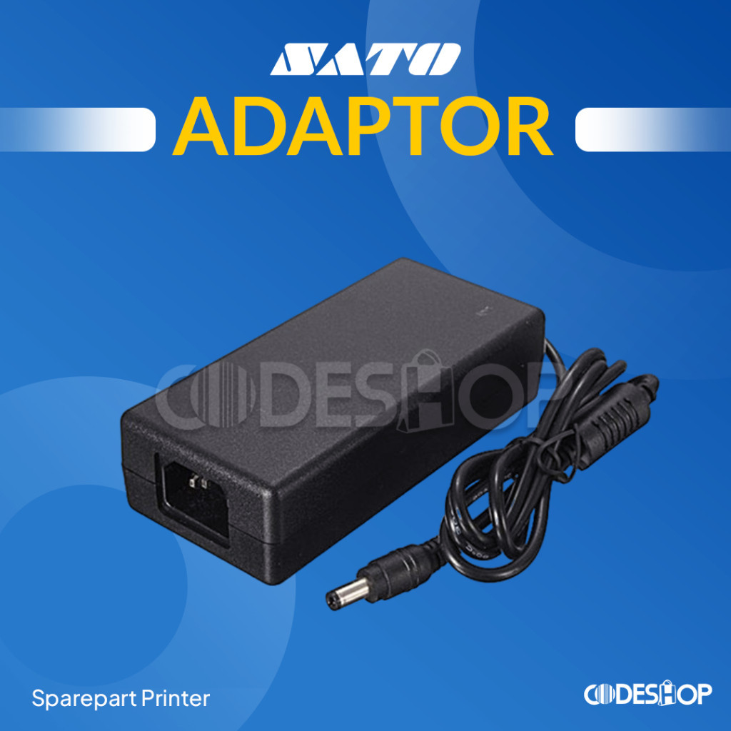 Jual Adaptor Printer Barcode SATO Power Suply CG408TT ORIGINAL | Shopee ...