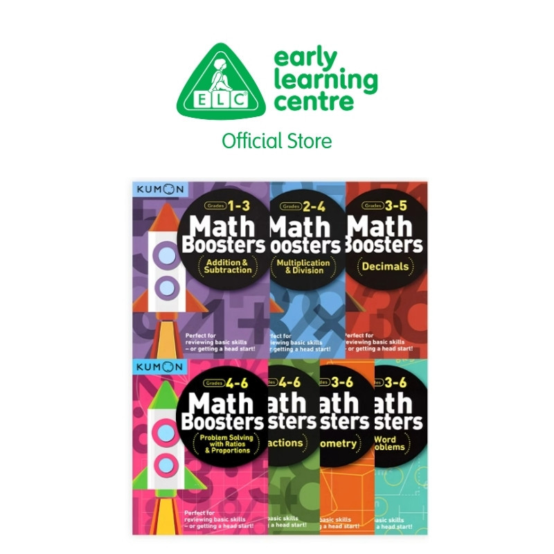 Jual Kumon Math Booster - Buku Edukasi Matematika Anak SD | Shopee ...