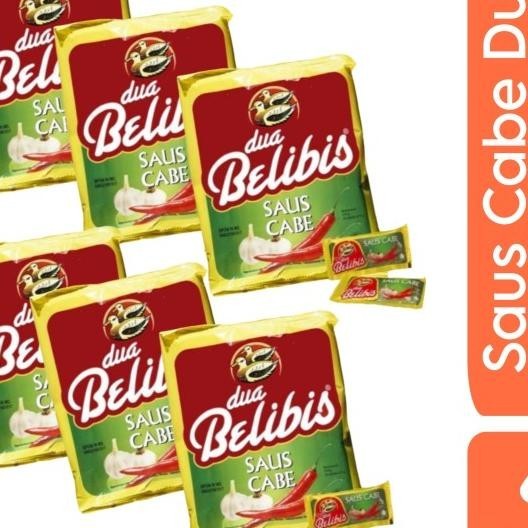 Jual Saus Sambal Dua Belibis Sachet 9 Gr Isi 24 Pcs X 6 Bungkus ...