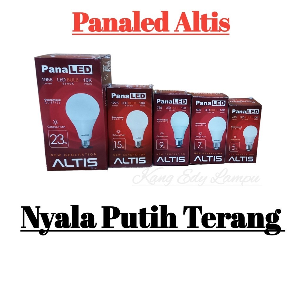 Jual Lampu Led Putih Terang Panaled Altis 7 Watt | Shopee Indonesia