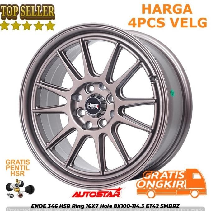Jual Velg Mobil Ring 14 - Hingga Ring 22 Hsrwheel-Hsr500 Premium Produk ...
