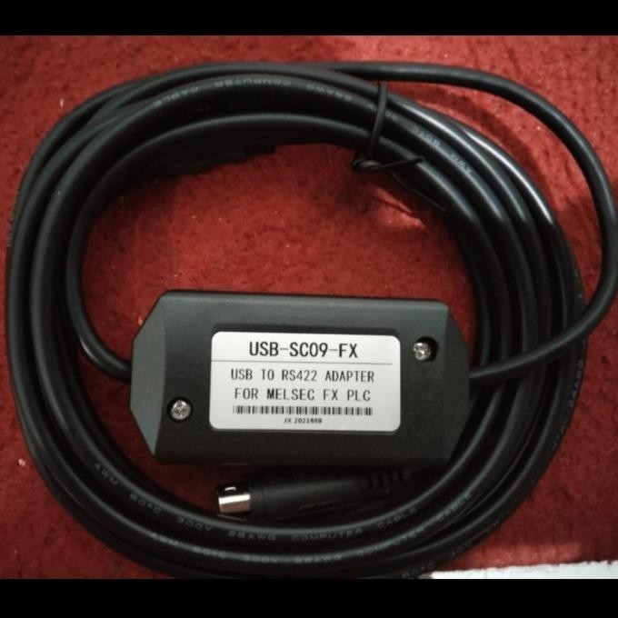 Jual FX USB AW USB SC09 FX PLC DATA PROGRAMMING CABLE FOR MITSUBISHI FX ...