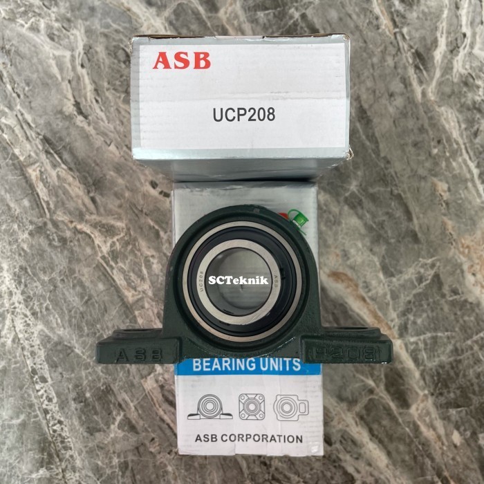 Jual BEARING PILLOW BLOCK UCP 208 ASB / P208 ASB (AS 40 MILI) | Shopee Indonesia