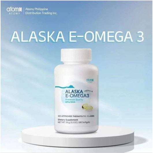 Jual Vitamin Alaska Omega-3 Original isi 180 Softgels Original Korea ...