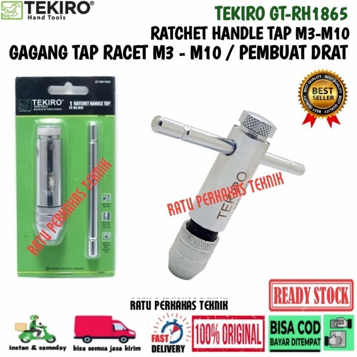 Jual Tekiro Handle Tap Balik Ulir Baut M3 - M10 Stang Racet / Gagang ...