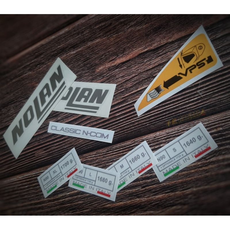 Jual Sticker Set Nolan N90 | Shopee Indonesia