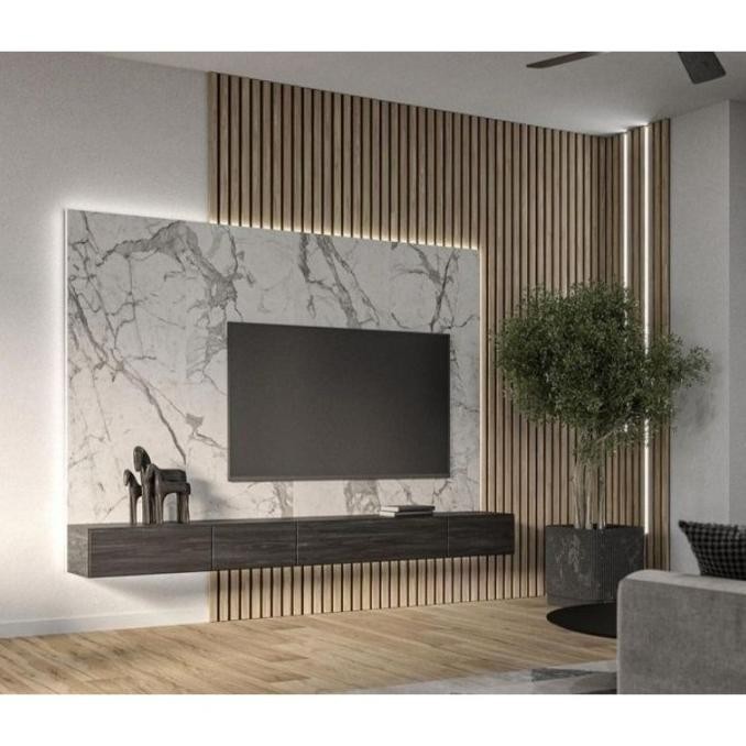 Jual Marmer Marble Board Glossy PVC Backdrop TV Kamar Mandi Dekorasi ...