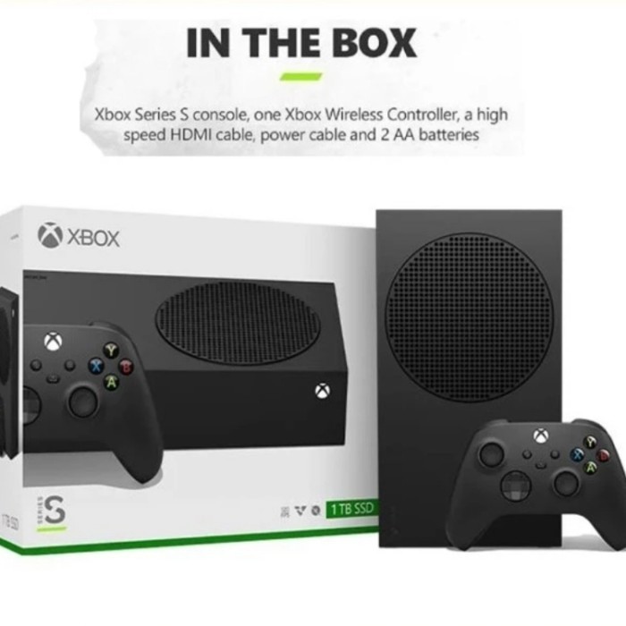 Jual XBOX SERIES S CARBON BLACK SERIES 1TB SSD | Shopee Indonesia