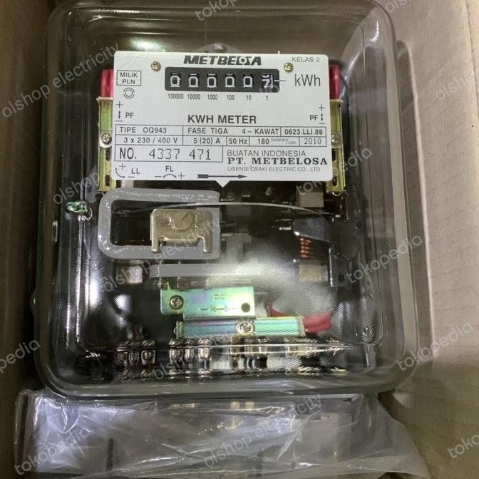 Jual Kwh Meter 3 Phase Metbelosa 5(20) | Shopee Indonesia