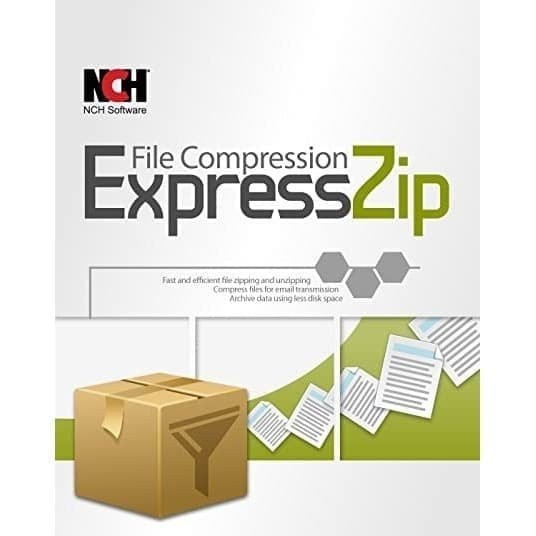 Jual NCH Express Zip File Compression - Software Extract dan Arsip File ...
