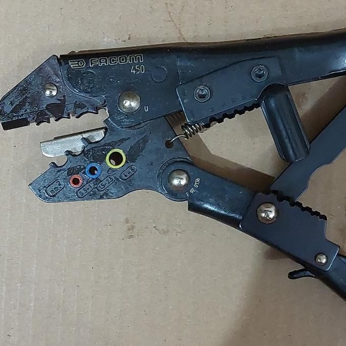 Jual Facom 450 Tang Crimping 0.5Mm - 6Mm [ Duoble L21 ] | Shopee Indonesia