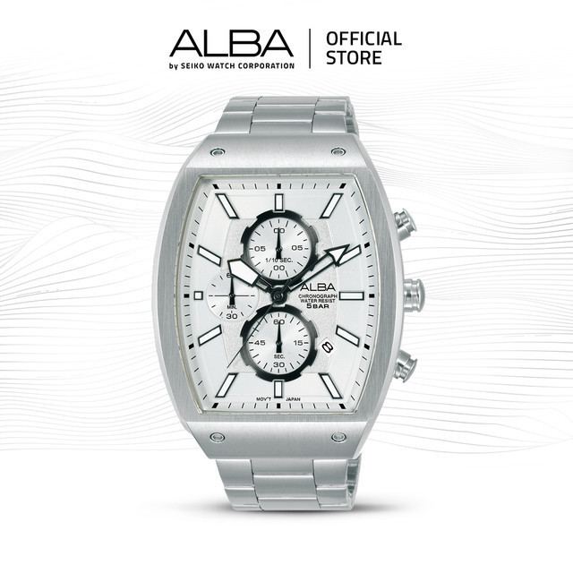 Jual Alba Jam Tangan Pria Fashion Chronograph Tank AM3995 / AM3995X1 ...
