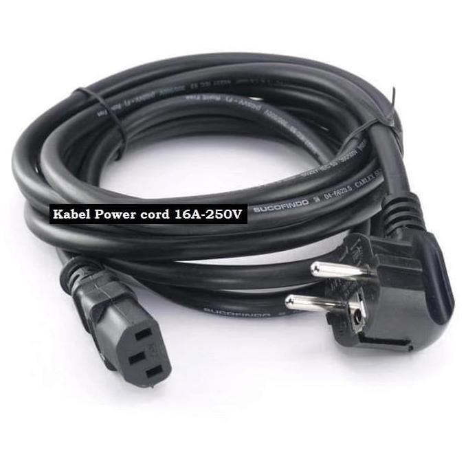Jual Kabel Power Ac-Cpu 5M SNI Tebal 3x 1.5mm 16A-250V / 300V | Shopee ...