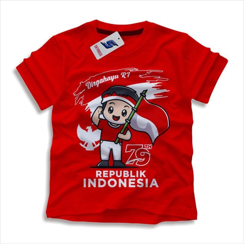 Jual Kaos Kemerdekaan Anak Tisertdistro Lengan Panjang/Pendek Thisert ...