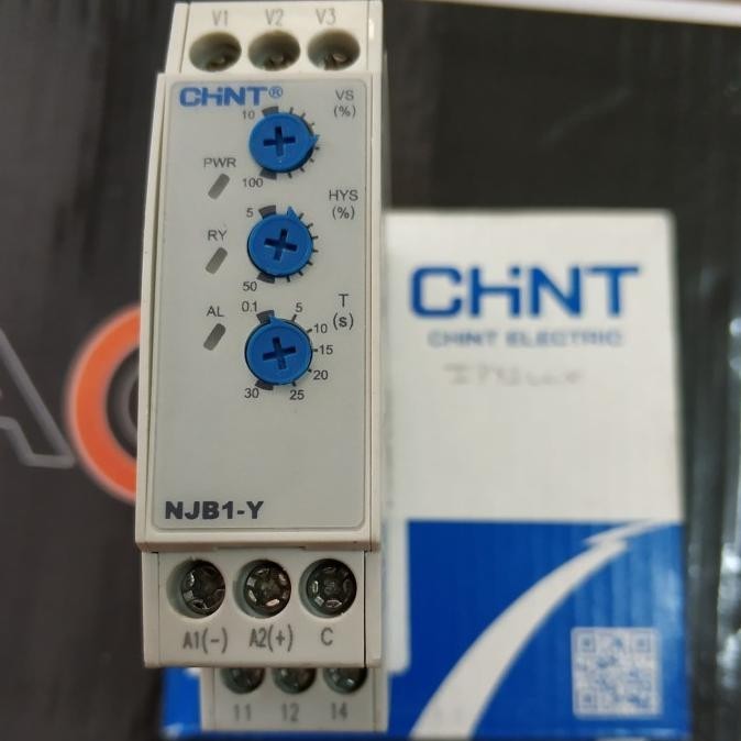Jual BEBAS ONGKIR - anti phase/phase failure relay/undervoltage NJB1-Y ...
