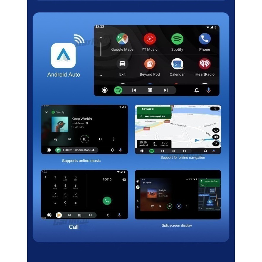 Jual CARLINKIT TBOX MINI MODUL ANDROID 12 AI BOX HEAD UNIT MOBIL 8GB ...