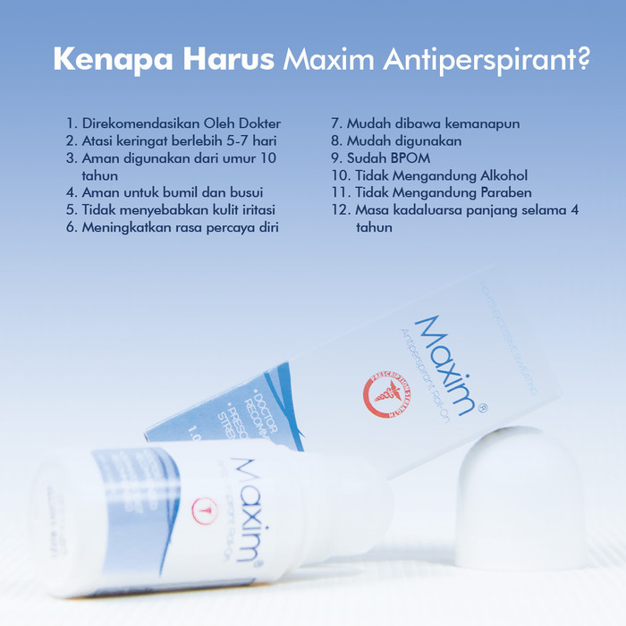 Jual Maxim Antiperspirant, Deodorant Rol On | Shopee Indonesia