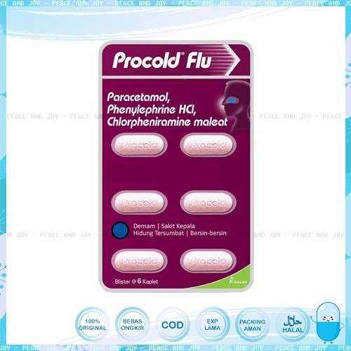 Jual PROCOLD STRIP ISI 6 TABLET DIJAMIN ORIGINAL | Shopee Indonesia