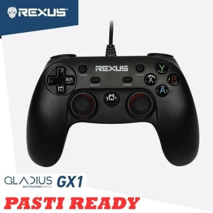 Jual Rexus GladiusGX1 Pro Gaming Gamepad - Joystick / Stick game pad ...