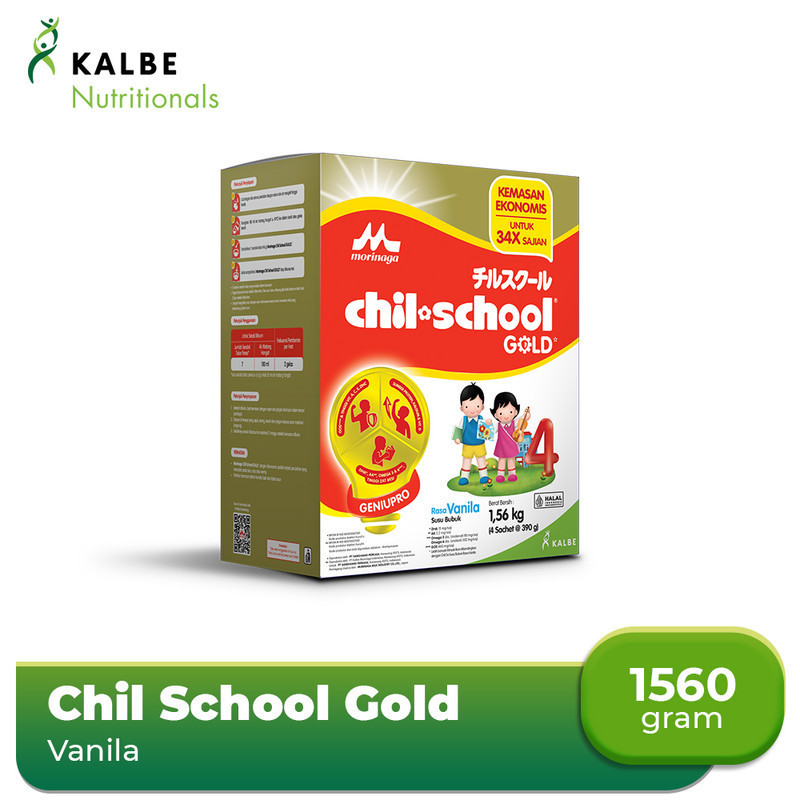 Jual Chil School Gold Vanila 1560g Susu Pertumbuhan Anak Usia 3-12 ...