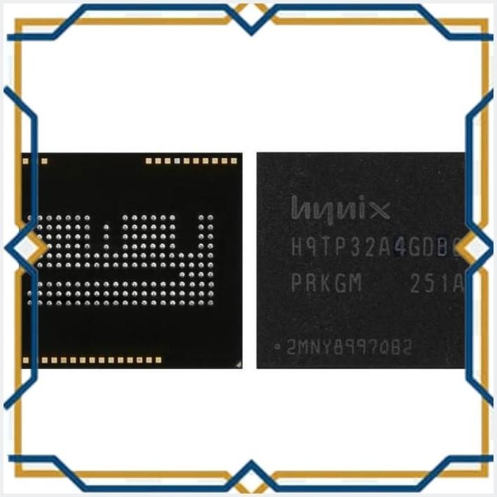 Jual [bek] ic emmc sk hynix h9tp32a4gdbc 4gb bga 162 lpddr 2 ...