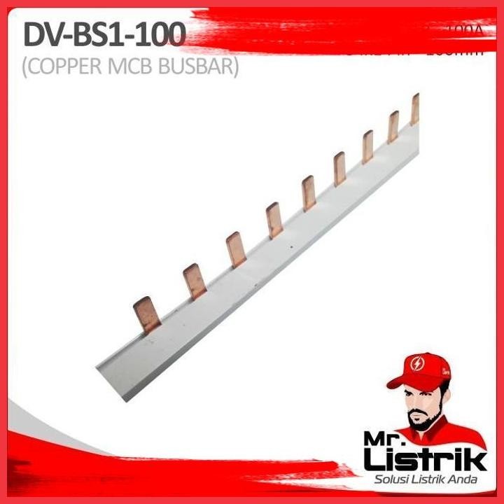 Jual (mrl) busbar sisir mcb 1 phase sisir mcb 1p 100a | Shopee Indonesia