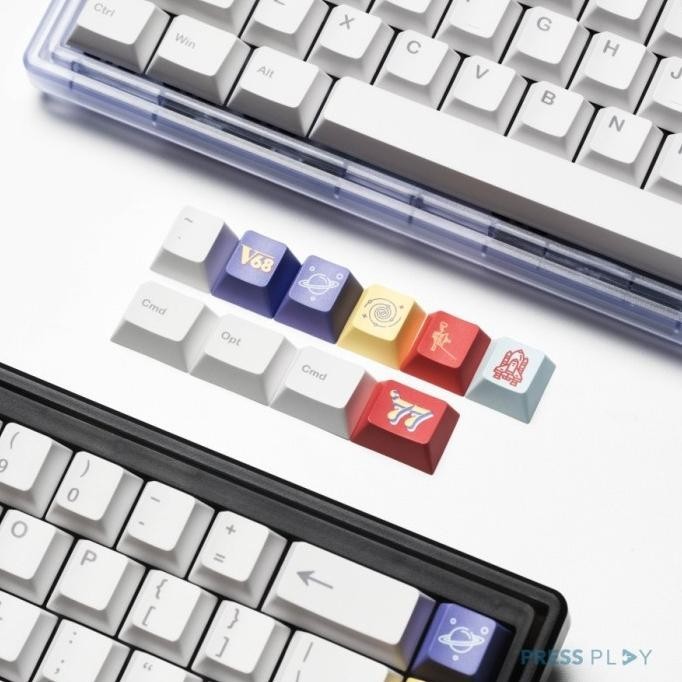 Jual Press Play Voyager68 V2 65% Mechanical Keyboard Wireless Keyboard ...