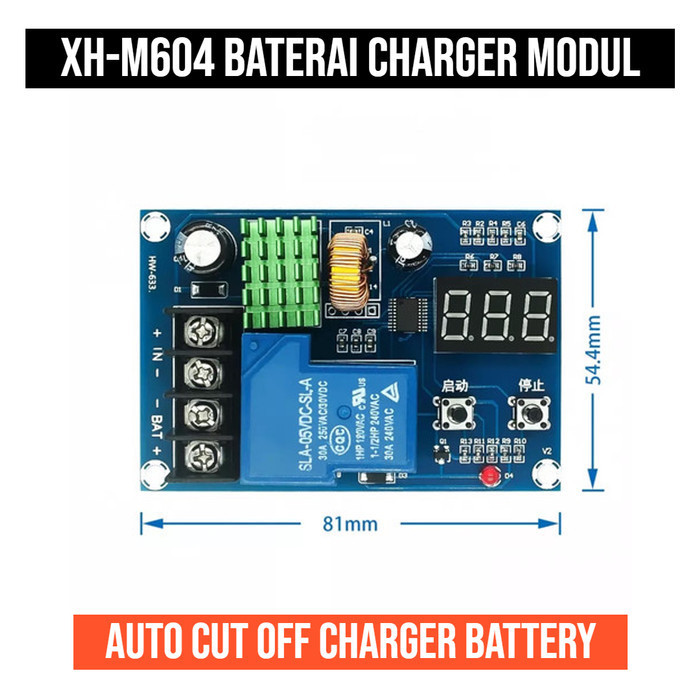 Jual Xh M604 Xhm604 Cut Off Aki Modul Charger Charging Otomatis Baterai ...