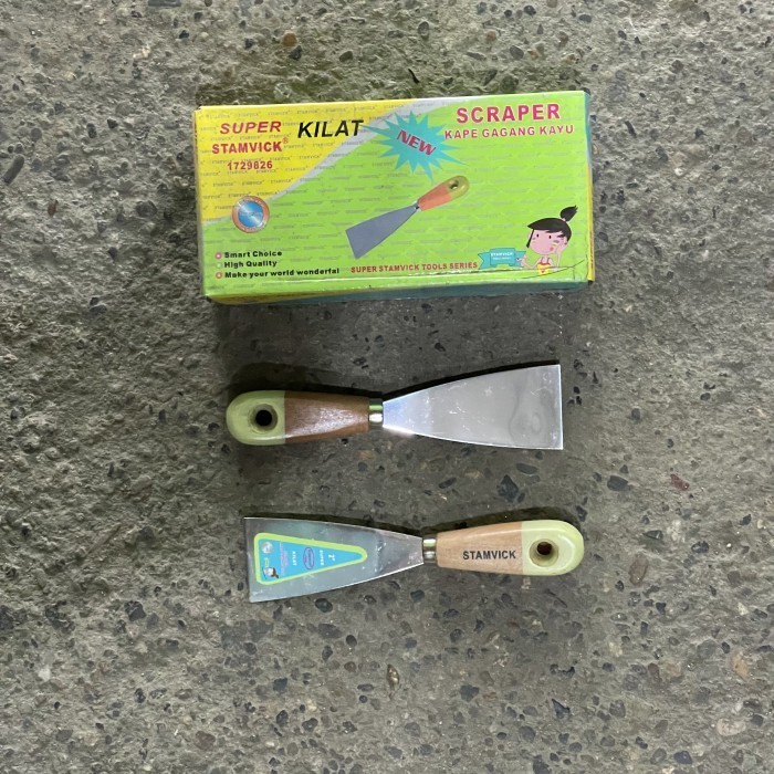 Jual Skrap Gagang kayu Stainless 2" Kape Kayu SS STAMVICK | Shopee ...