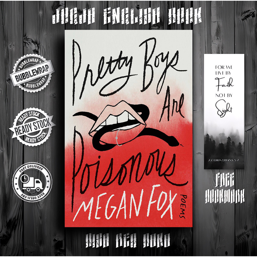 Jual Pretty Boys Are Poisonous: Poems by Megan Fox (English Version ...