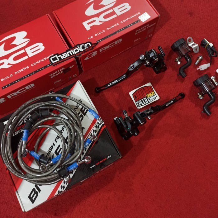 Jual Produk Paket Selang Rem Master Rem RCB S1 14mm TDR All New NMAX ABS Silver | Shopee Indonesia