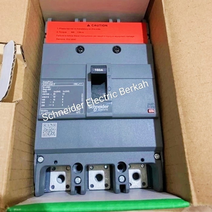 Jual Schneider Mccb Ezc250F 3P 250A/225A/200A/160A/125A/100A Ori | Shopee Indonesia