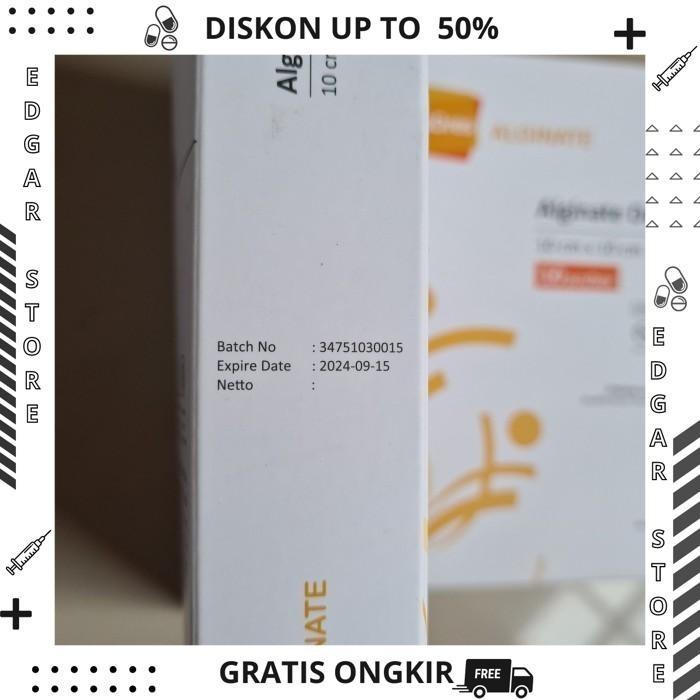Jual MODRES ALGINATE DRESSING 10X10CM / PERAWATAN LUKA MODERN TERJAMIN ...