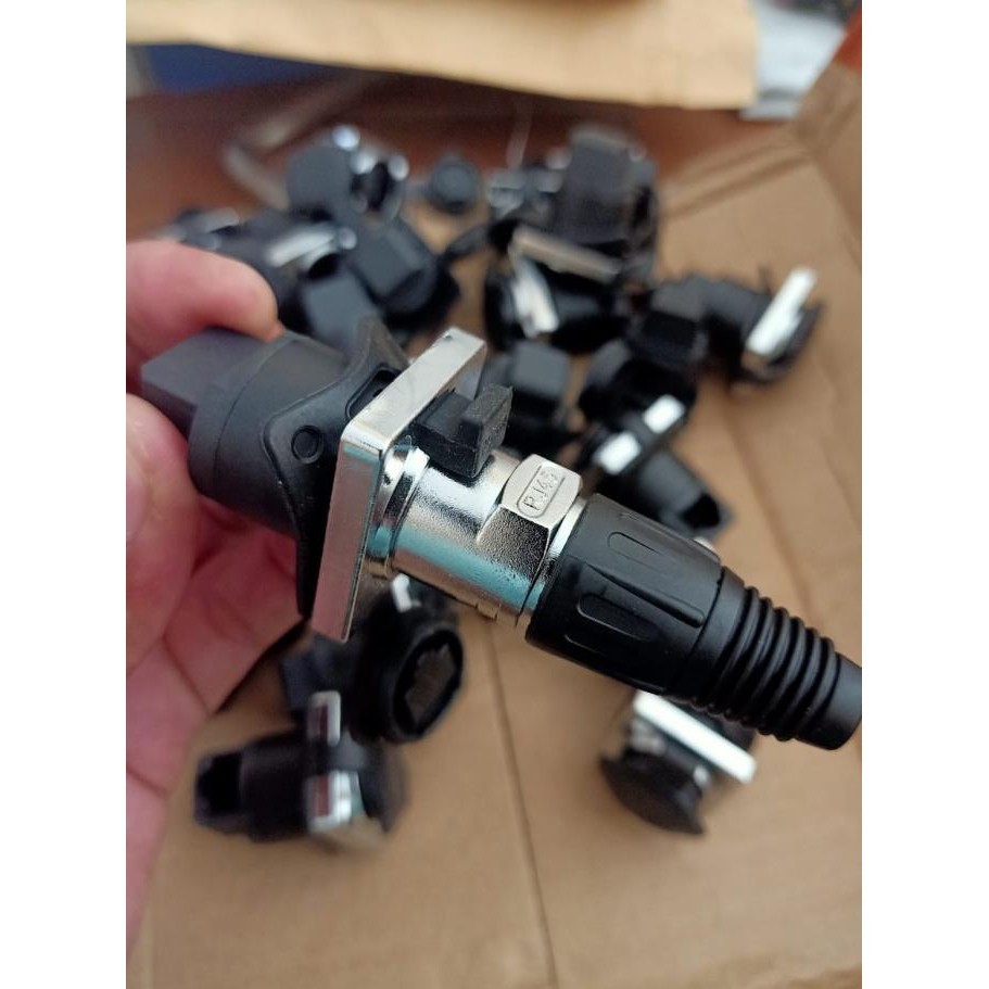 Jual ETHERCON RJ45 / KONEKTOR ETHERNET (SET MALE FEMALE) | Shopee Indonesia