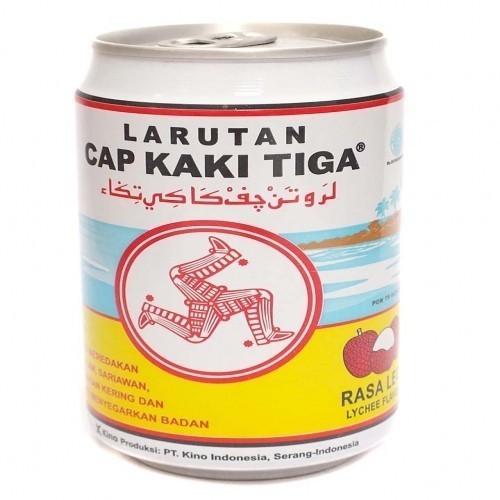 Jual S06847 CAP KAKI 3 LYCHEE LARUTAN PENYEGAR 320ML KALENG MAJU BERSAMA (20250630) | Shopee ...