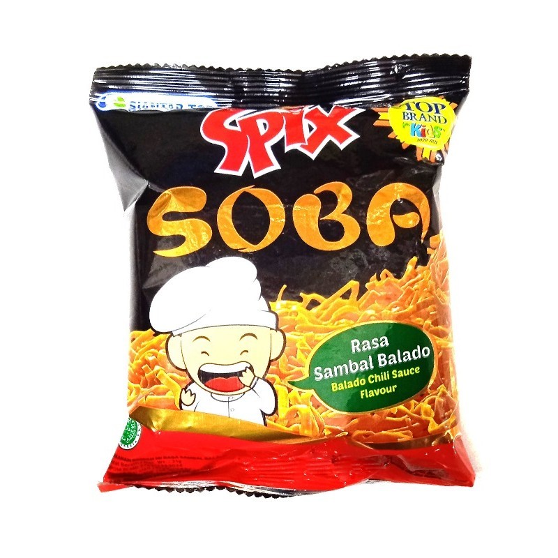 Jual S61166 SIANTAR TOP SPIX SOBA MIE SAMBAL BALADO SNACK 21GR BUNGKUS ...
