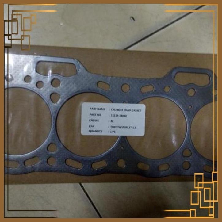 Jual [RPB] TURBO PACKING CYLINDER HEAD STARLET 1.3 GASKET PAKING KOP 2E ...