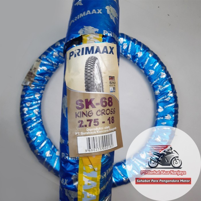 Jual Ban motor Trail Primaax SK68 275-18 tubetype | Shopee Indonesia