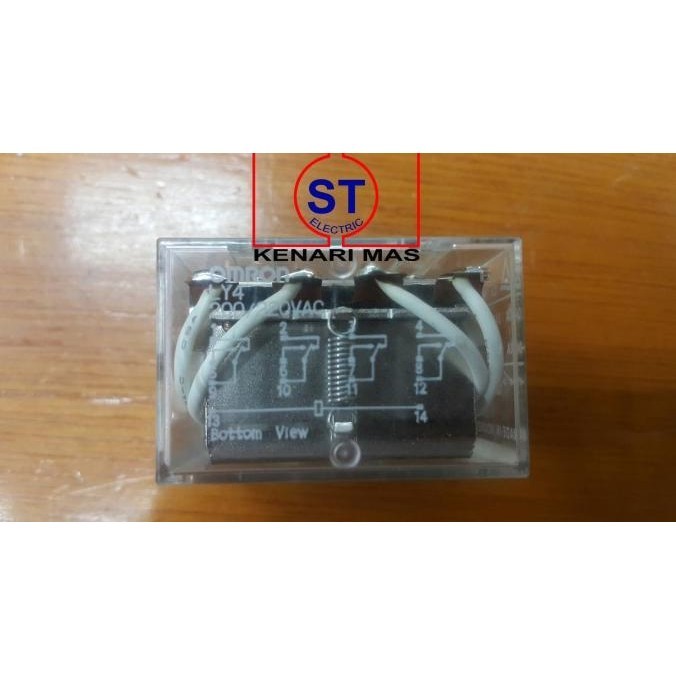 Jual Relay Ly4 Omron 220V Ac 10Amper 4 No 4 Nc Asli Harga Khusus ...