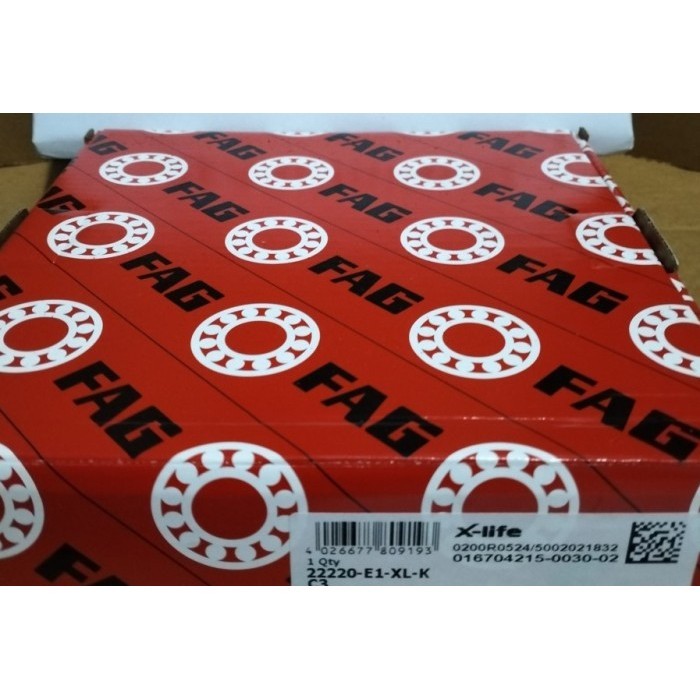 Jual BEARING 22220 E1 XL K C3 FAG (AS TIRUS) | Shopee Indonesia