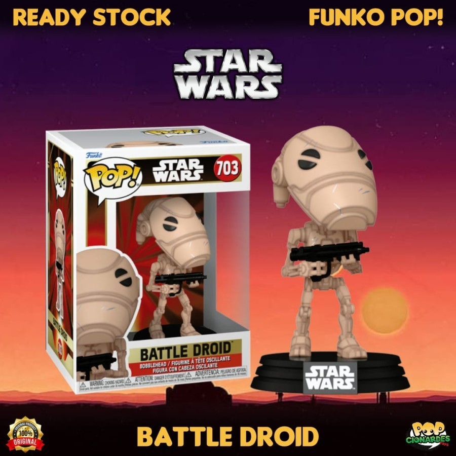 Jual Funko POP Star Wars Episode I: The Phantom Menace - B1 Battle ...