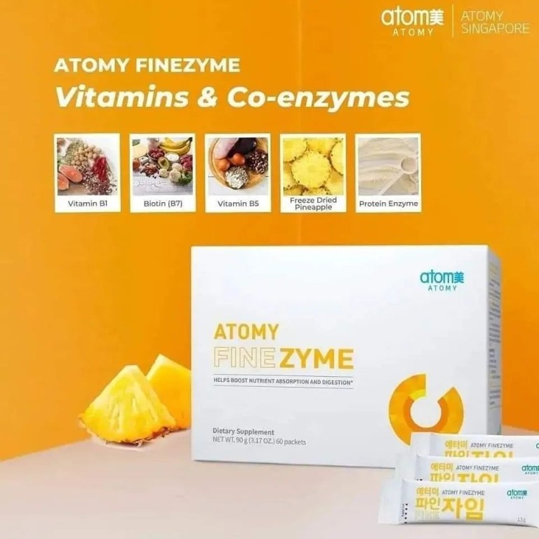 Jual Atomy FINEZYME 30 sc Meningkatkan Pencernaan & Penyerapan Nutrisi ...