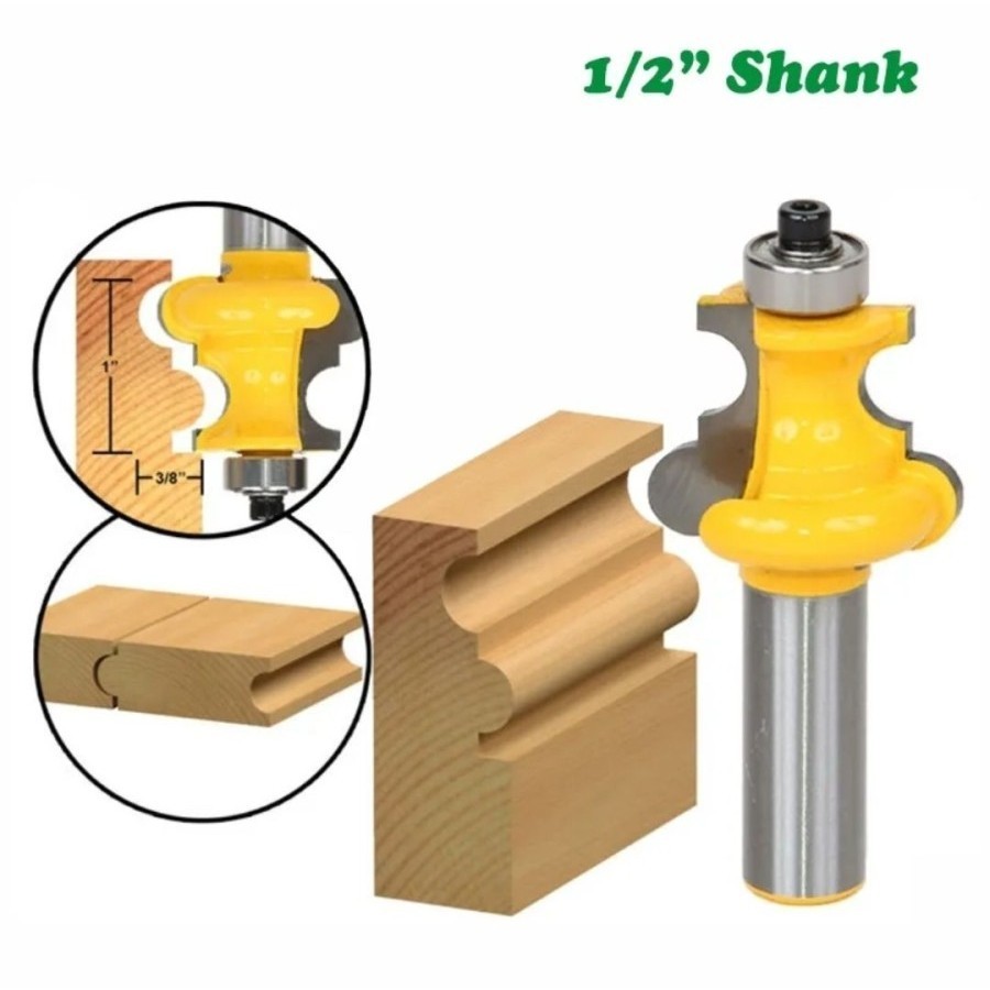 Jual Original Mata Profil Router Molding Radius Line Tenon Milling ...