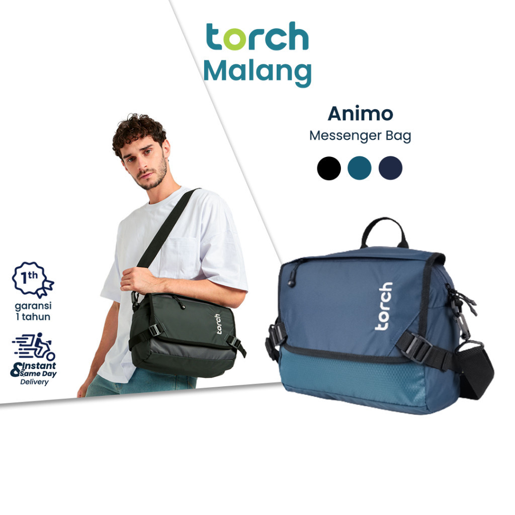 Jual TORCH Animo Tas Selempang Messenger Bag iPad Kantor Sling Bag ...