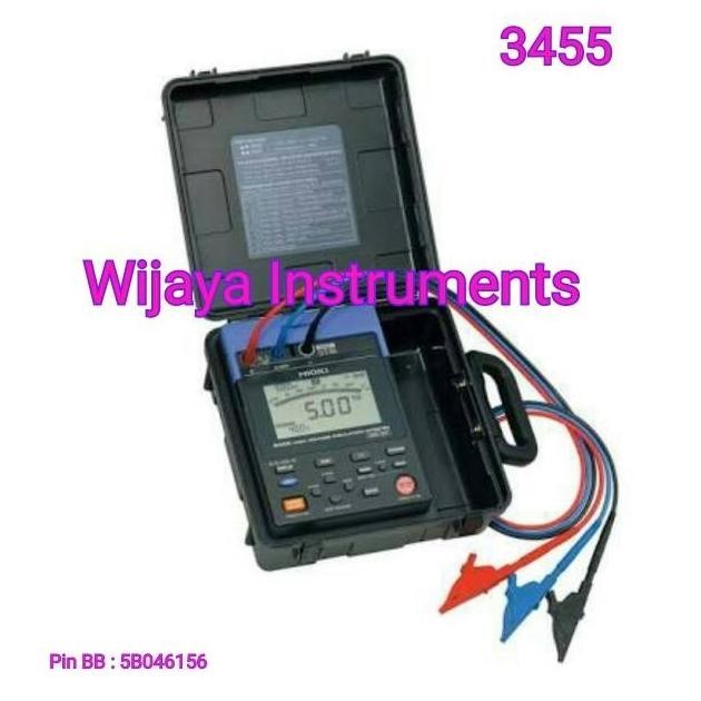 Jual Update HIOKI 3455 MEGGER HIGH VOLTAGE / INSULATION TESTER HIGH ...